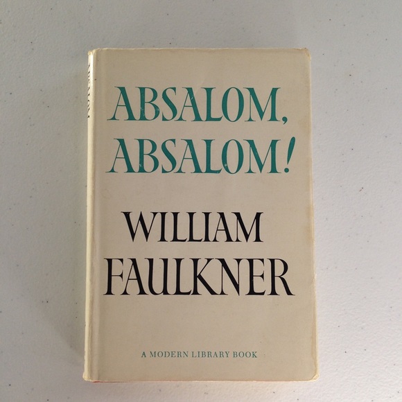 Vintage | Accents | William Faulkner Absolom Absolom Modern Library ...